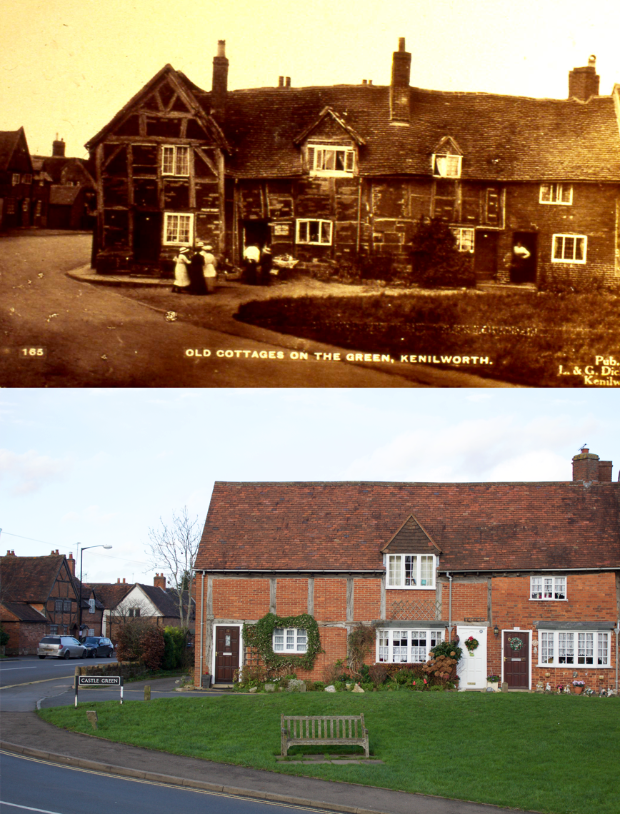 The End Cottage, Castle Green - Then & Now - The Kenilworth History ...