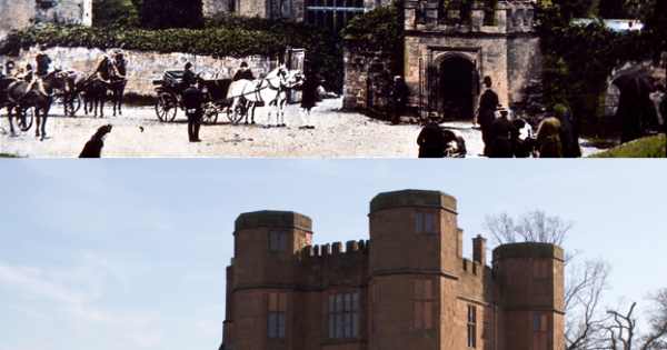 Prince of Wales Visit to the Castle - Then & Now - Kenilworth History ...